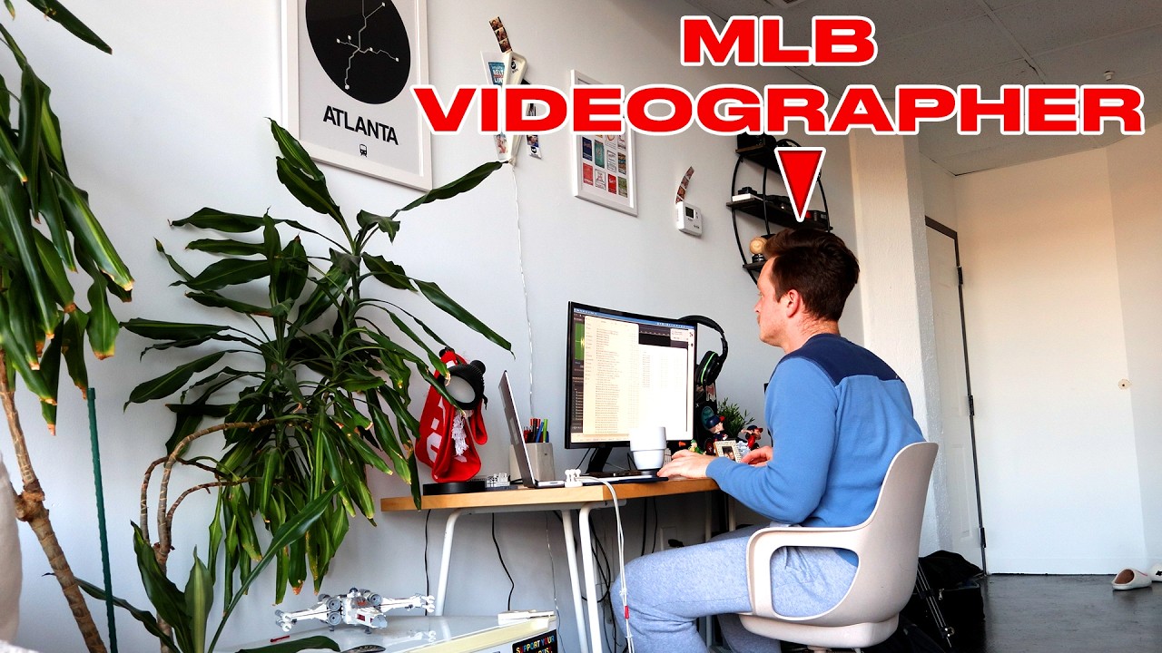 day in the life of a MLB VIDEOGRAPHER in the OFFSEASON - YouTube