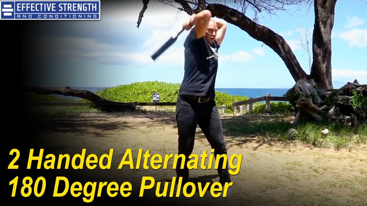 Clubbell Exercises - 2 Handed Alternating 180 Degree Pullover by Mark ...