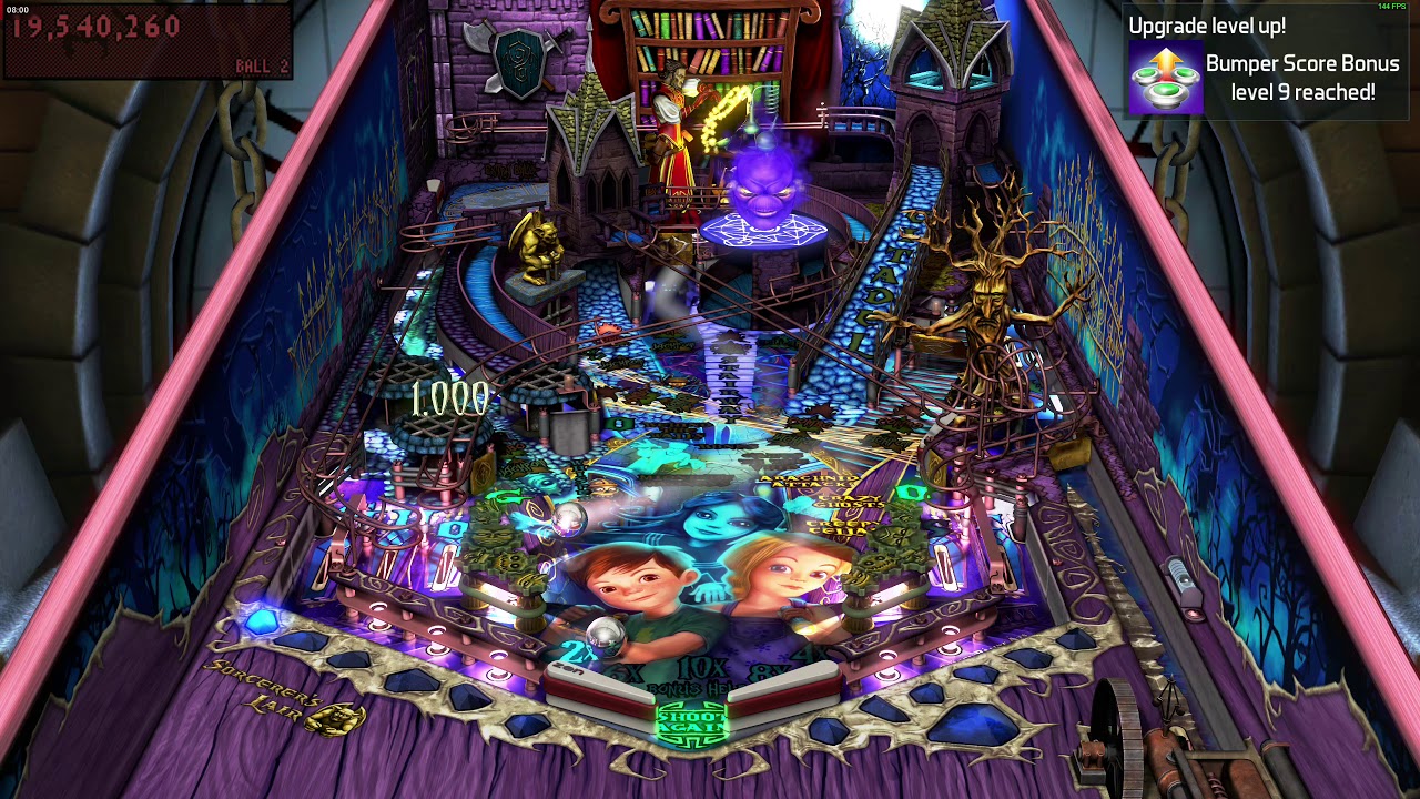 Zen PinBall FX3 - Sorcerer's lair - Free Table - 204 million Score :D ...