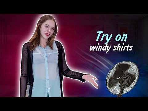 Wind vs. Elegant translucent fabric Shirt: Who Will Win? - YouTube