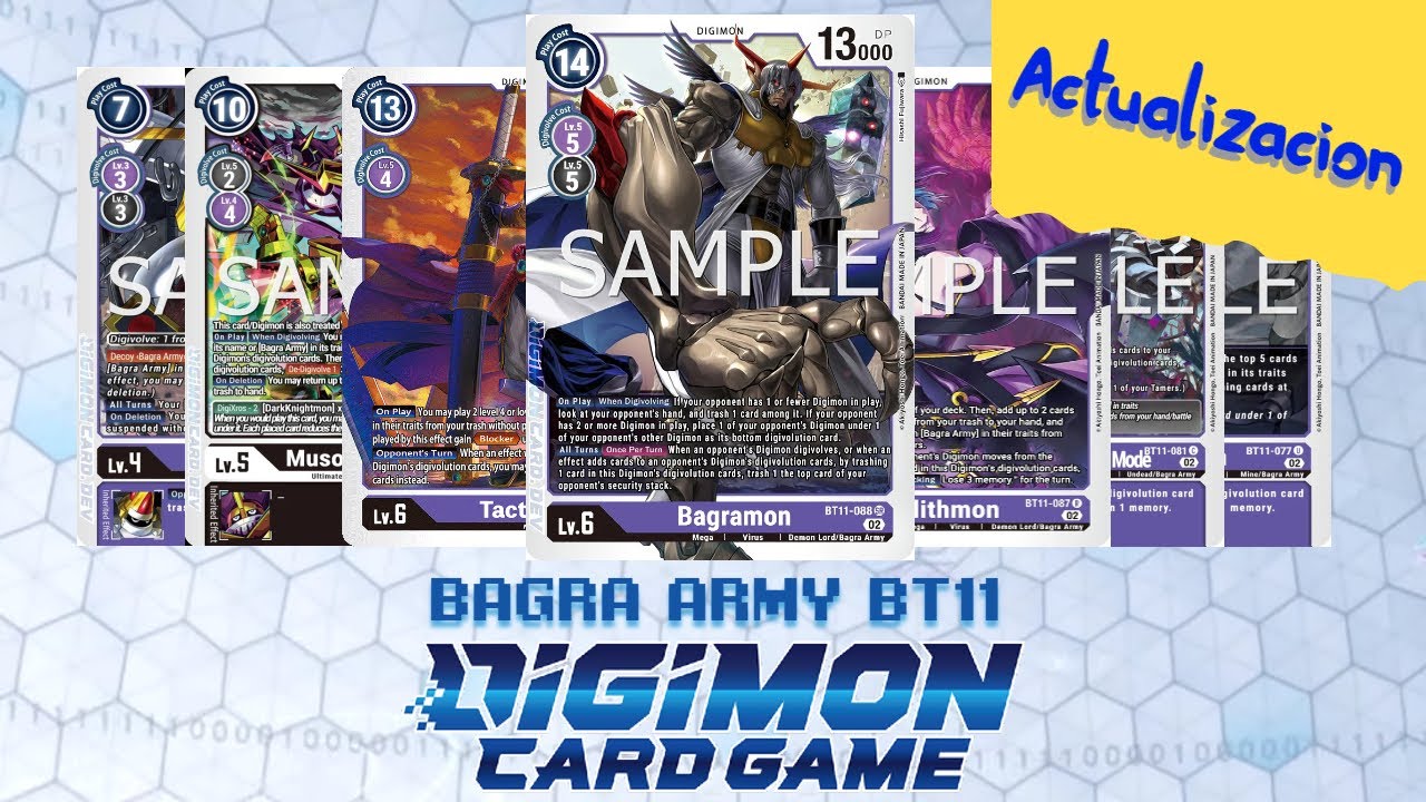 Digimon TCG | Bagra Army BT11 | Llego el general para mover el deck ...