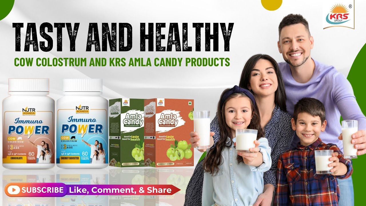 Tasty and Healthy Cow Colostrum and KRS Amla Candy Products | Health ...