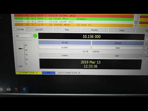 FT8 QRP yaesu ft-818 - YouTube