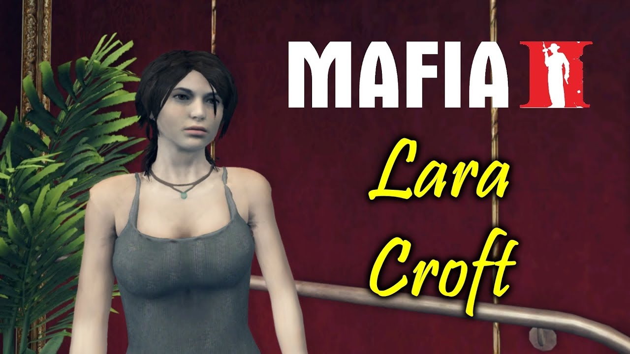 Mafia 2 Mods - Lara Croft (Fight club + Strip Club) - YouTube