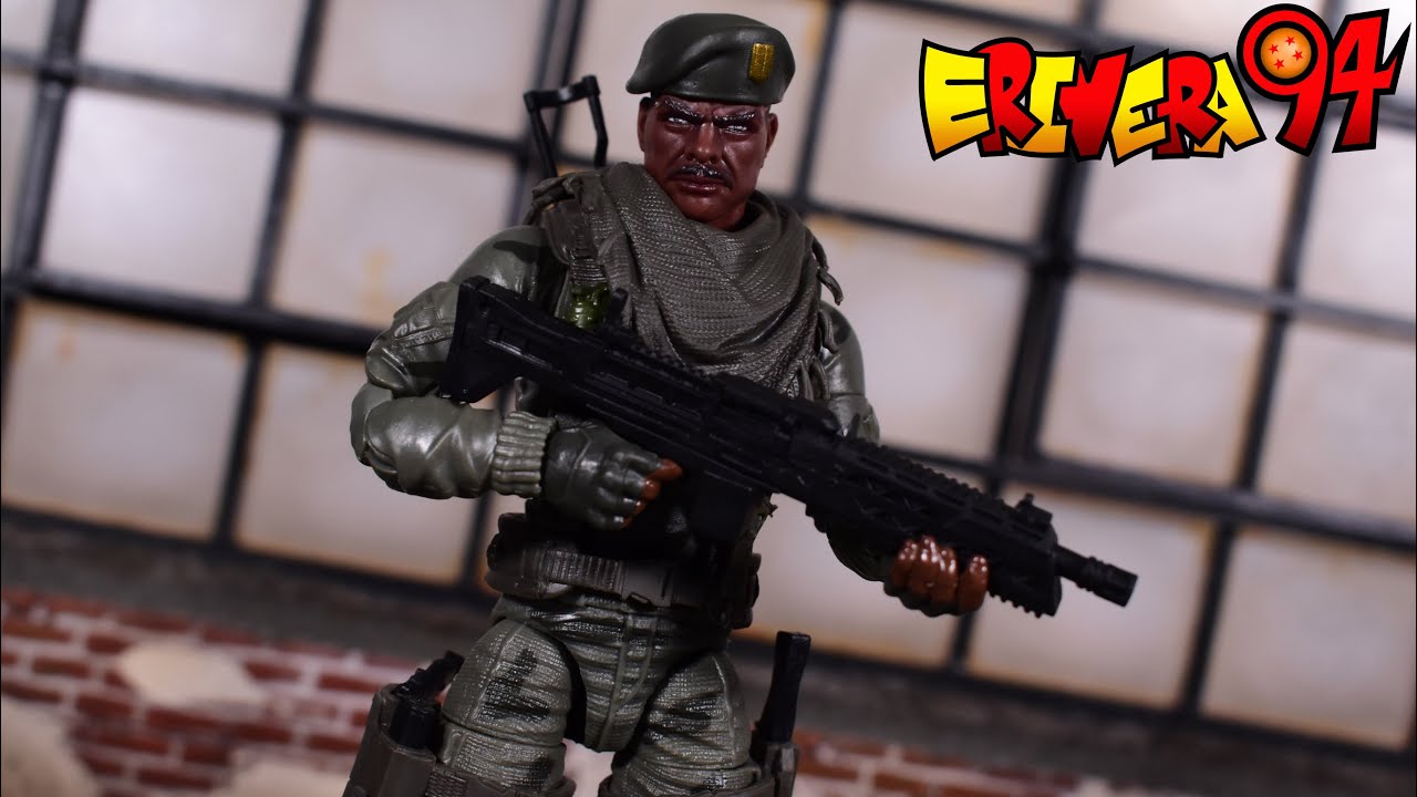 G.I. Joe Classified Series Sgt. Stalker Lonzo R. Wilkinson Review - YouTube