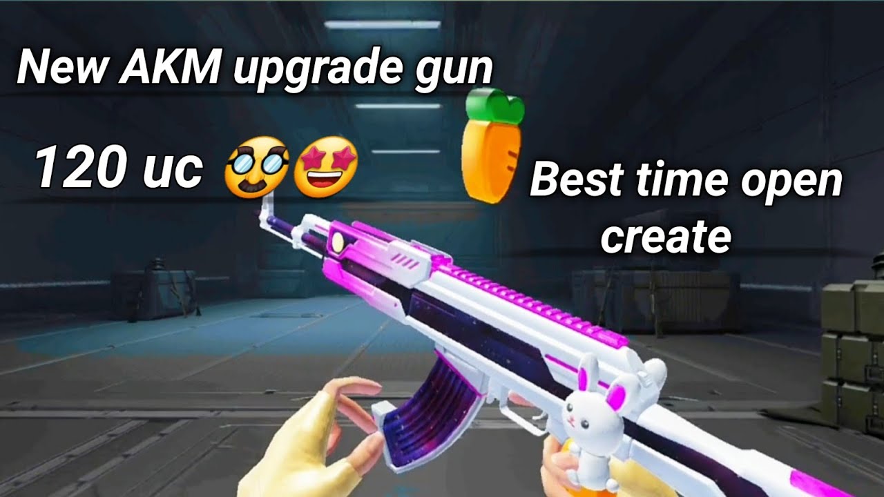 New AKM upgrade gun bgmi | bgmi | pubg | upgrade gun | new update - YouTube