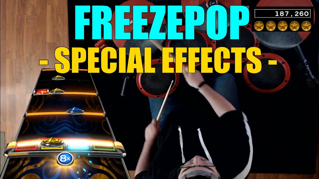[Rock Band 4 DLC] Freezepop - Special Effects - 100% Expert Pro Drums ...