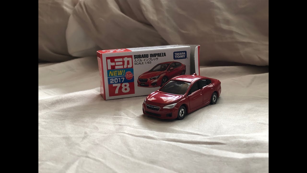 Tomica 78 Subaru Impreza - YouTube