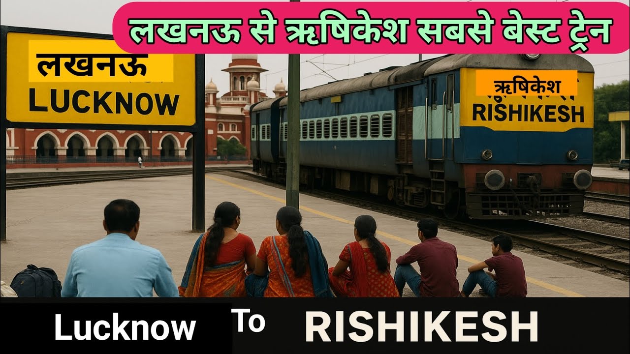 लखनऊ से ऋषिकेश। Lucknow to Rishikesh train today। time table।ticket ...