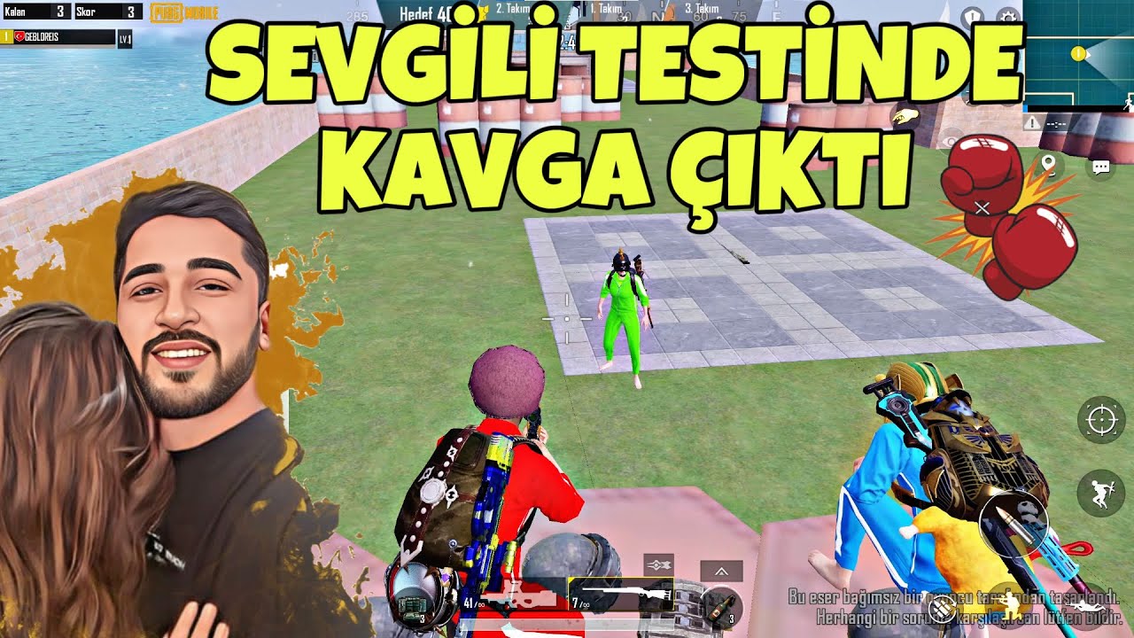 TAKİPÇİMİZ BİZE SEVGİLİ TESTİ YAPTI, KAVGA ÇIKTI! -PUBG MOBİLE - YouTube