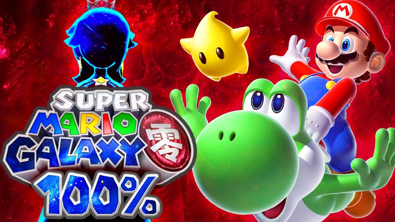 Super Mario Galaxy Zero - 100% Longplay Full Game Walkthrough Gameplay ...