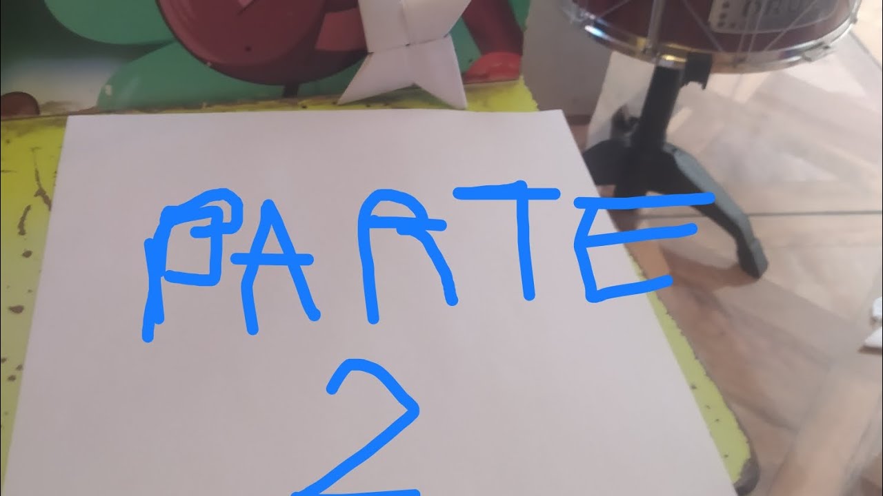 Mi primer tutorial haciendo cosas de papel parte 2 - YouTube