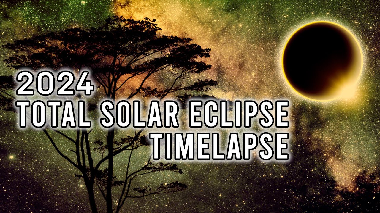 Total Solar Eclipse TIMELAPSE — MONTREAL 2024 - YouTube