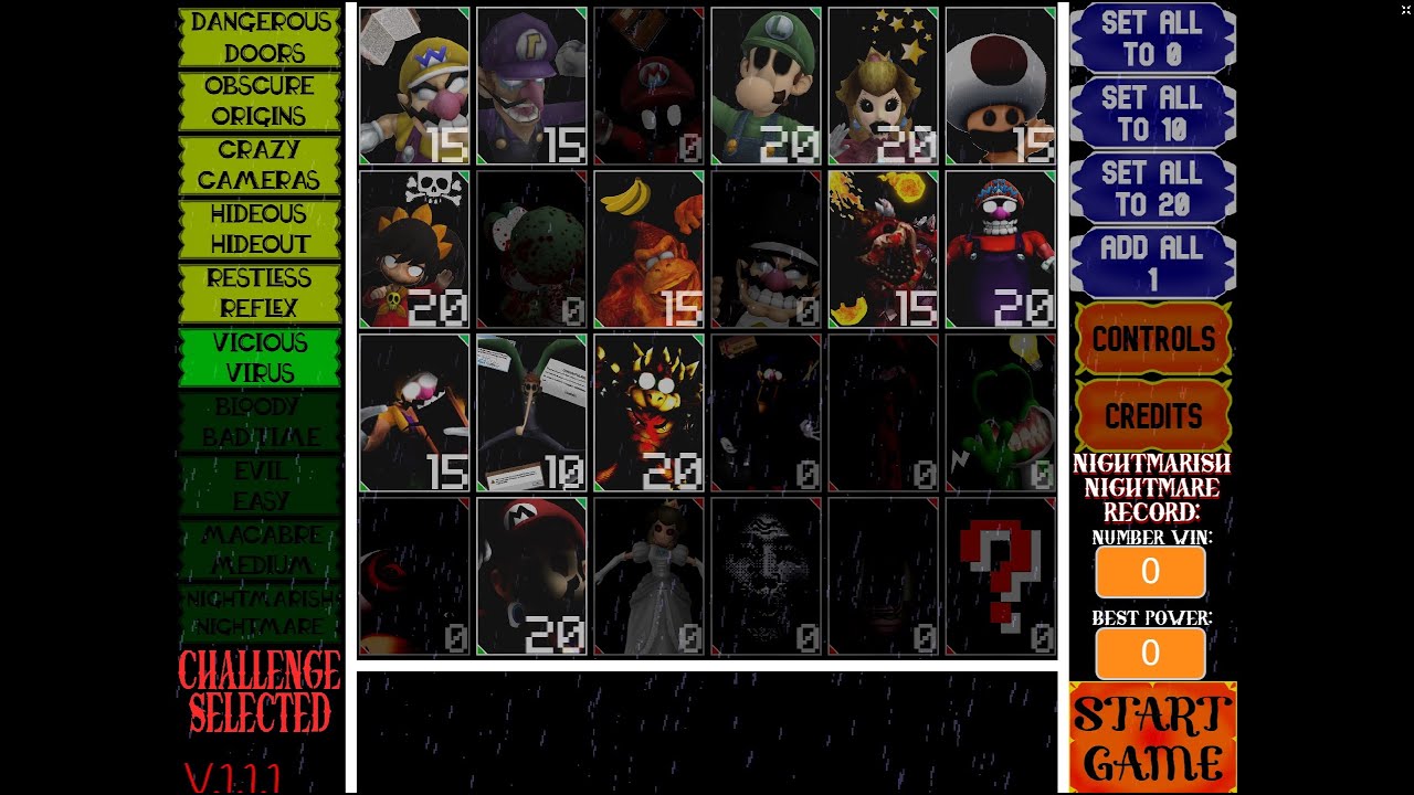 Five Nights At Wario's Custom Nightmare Restless Reflex - YouTube