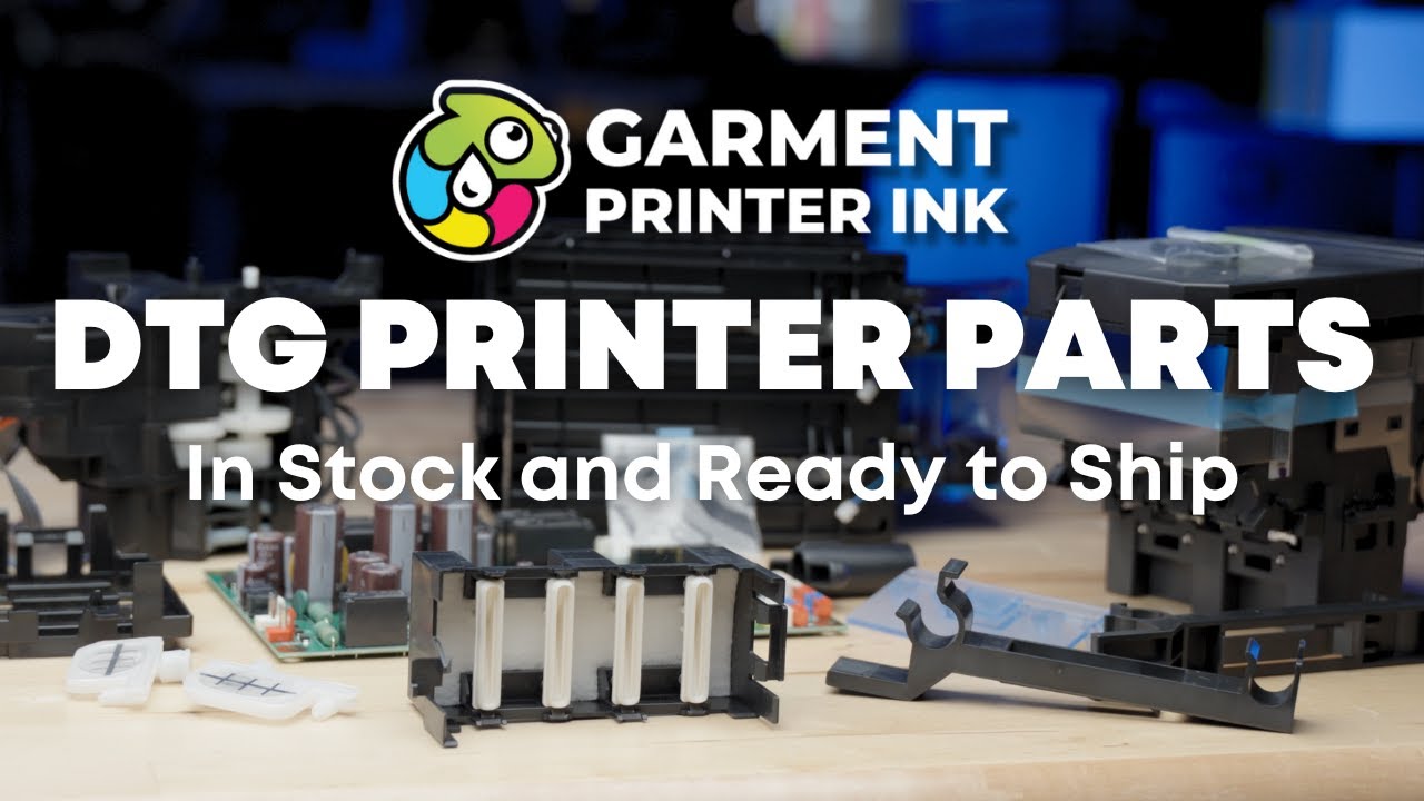 DTG Printer Parts - In Stock and Ready to Ship 🚀 - YouTube