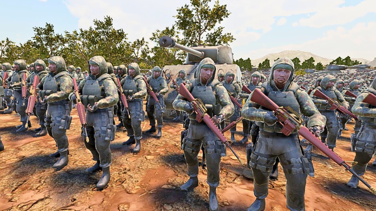 2 MILLION STALKER FREEDOM COMMANDER VS 1 MILLION MODERN COMBAT ARMY ...