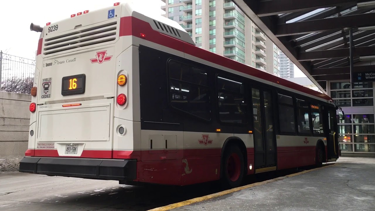 2018 TTC Nova Bus LFS 9239 - YouTube
