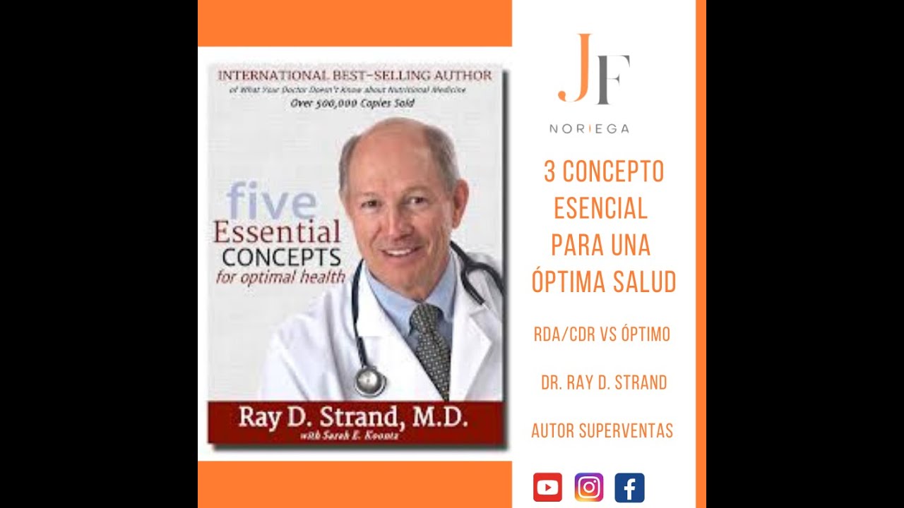 3 Concepto Esencial para una Salud Optima -Dr. Ray D. Strand :RDA VS ...
