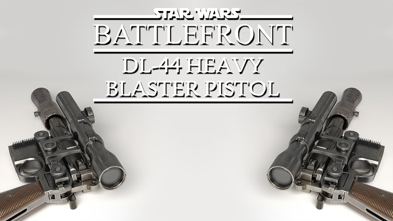 Star Wars Battlefront | DL-44 Ninja Heavy Blaster Pistol Streak - YouTube