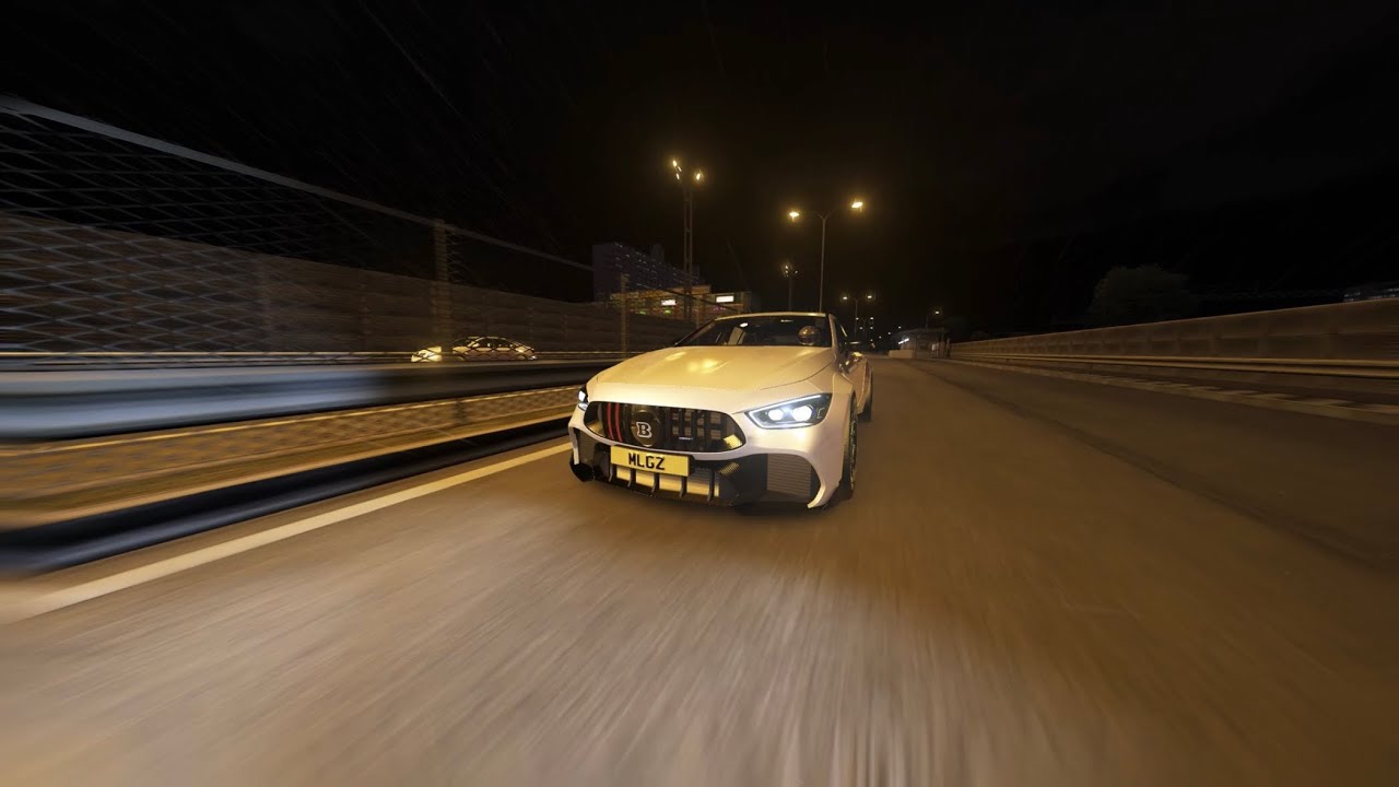 Pair of Mercedes cutting up at night (Assetto Corsa Edit) - YouTube