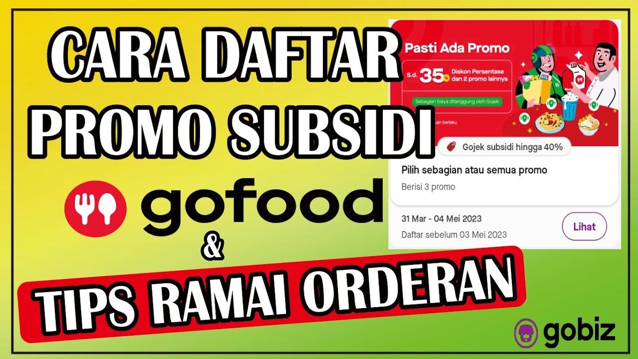 CARA MEMBUAT PROMO DI GOFOOD | CARA MEMBUAT PROMO DI GOBIZ | PROMO ...