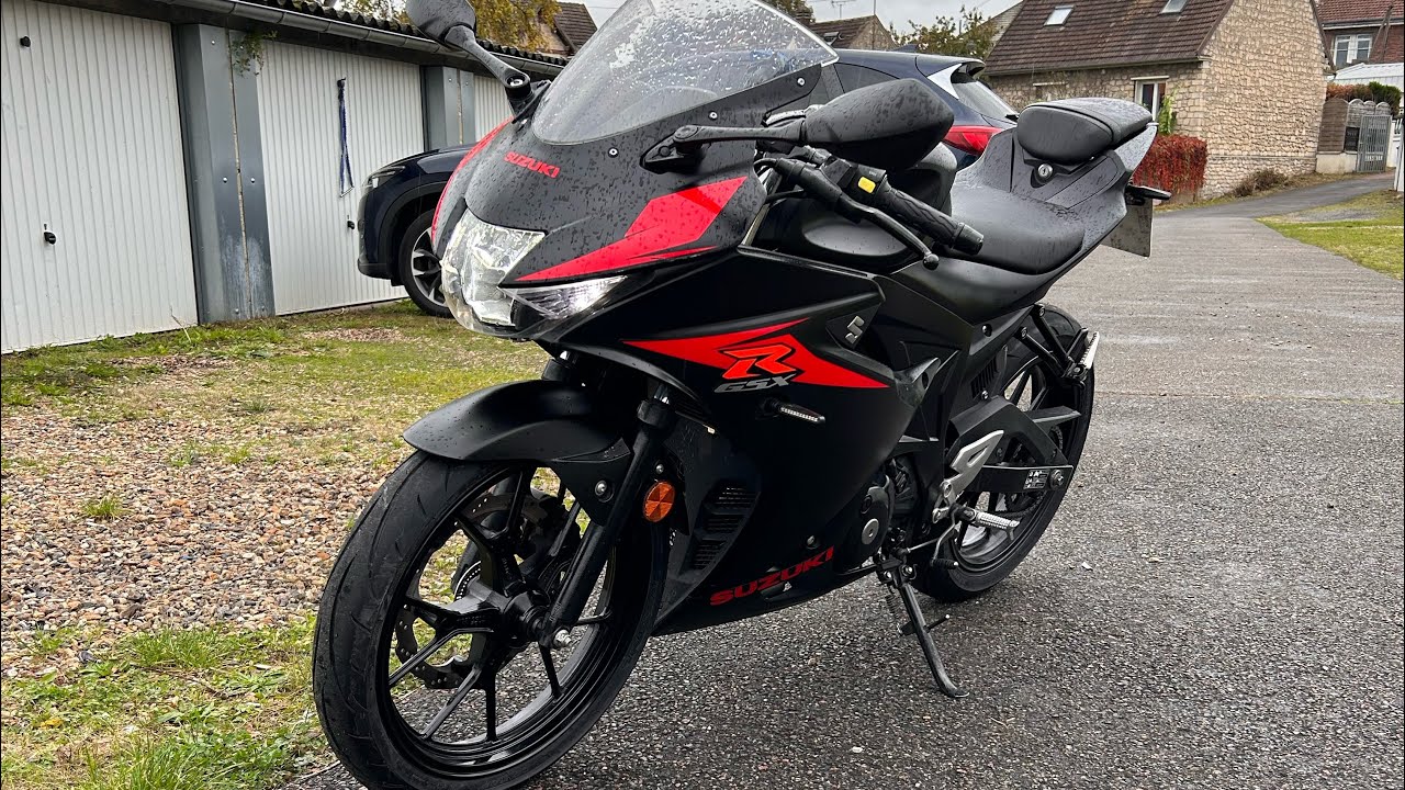 Suzuki gsxr 125 interfile paris île de France - YouTube