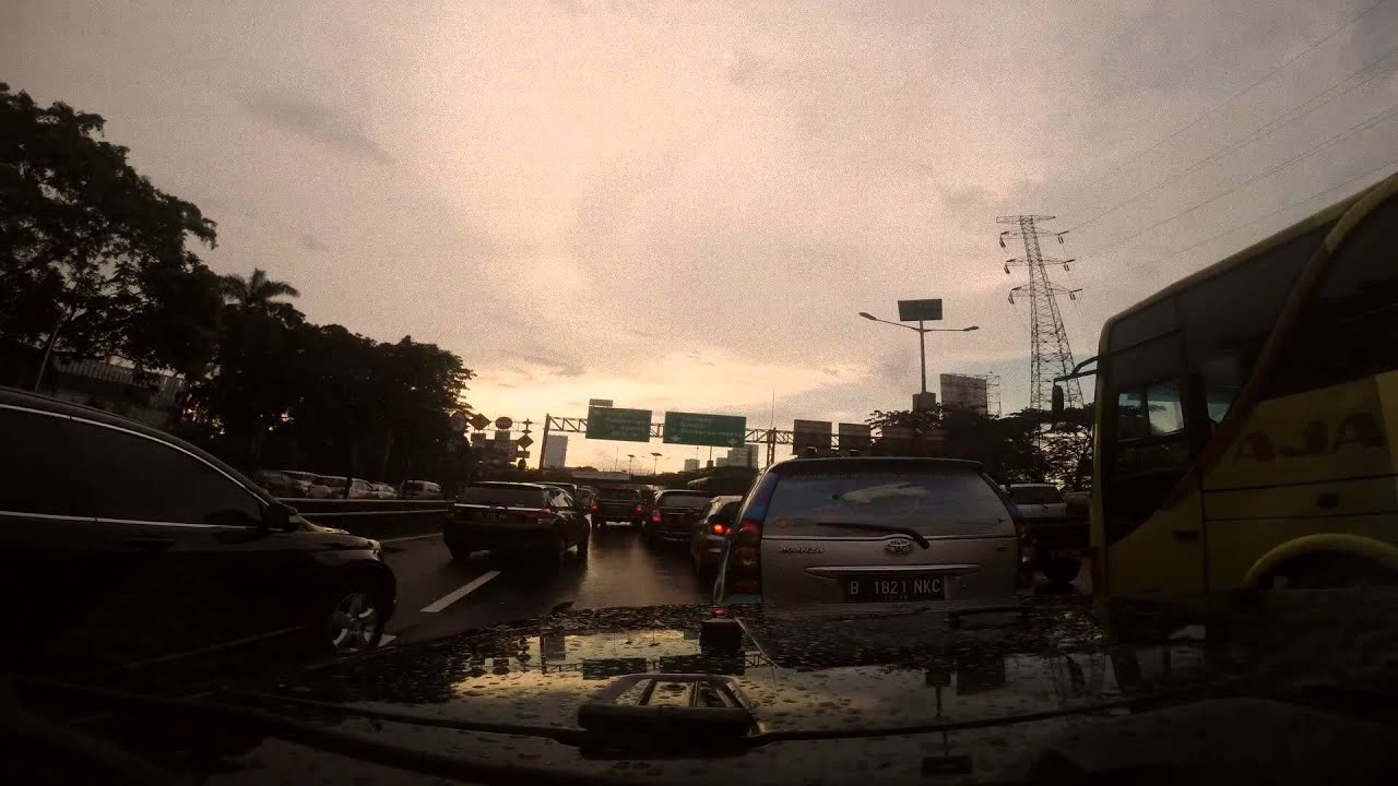 Time Lapse - Tol Semanggi - YouTube