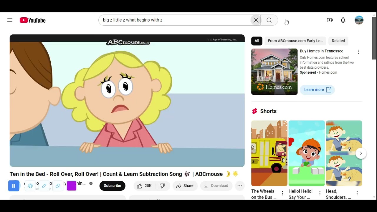 "Roll over, roll over!" said the little girl. - YouTube