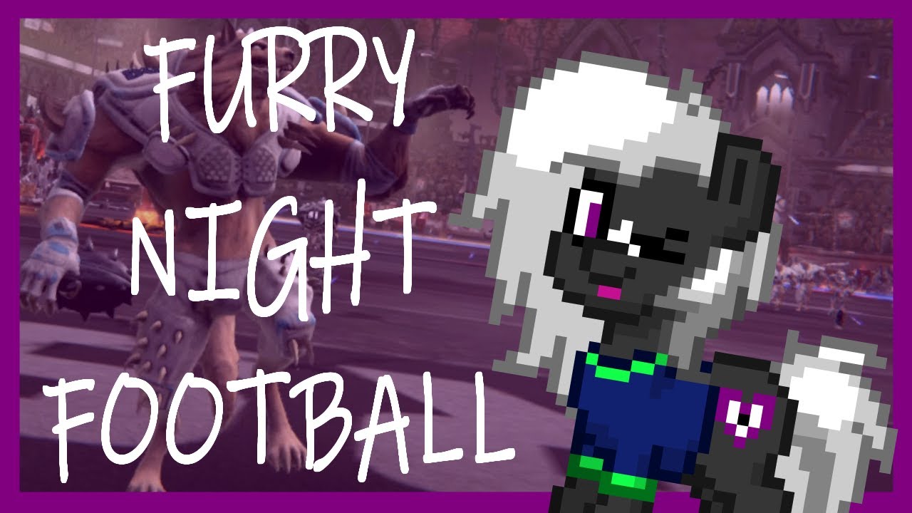 [Horse Plays] Furry Night Football (Mutant Football League) - YouTube