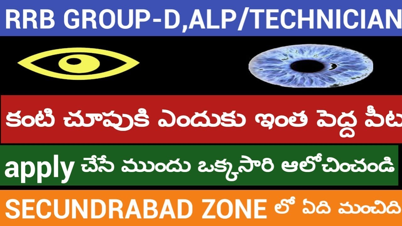 RRB GROUP-D ALP/TECHNICIAN EYE VISION TEST.MEDICAL TEST PROCESS - YouTube