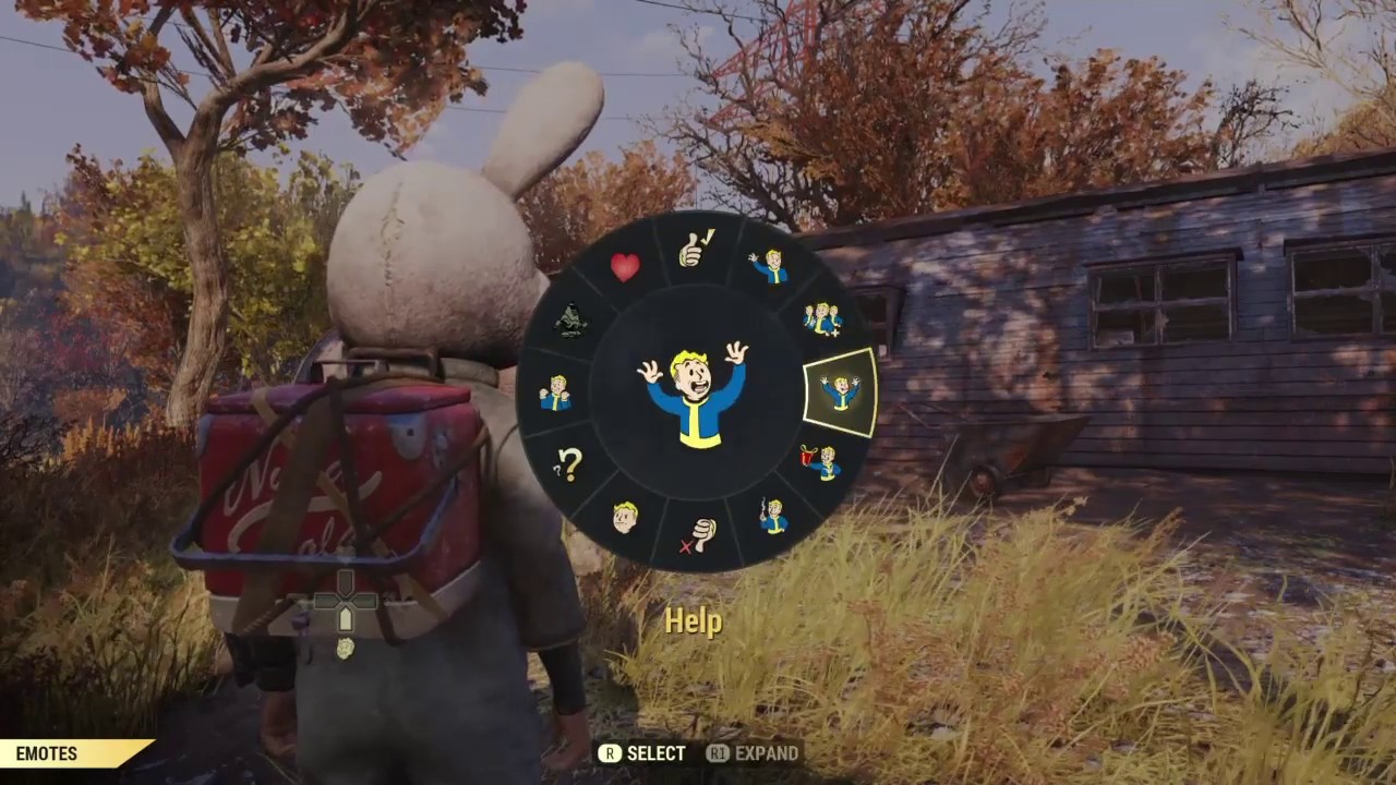 Fallout 76 The mean Easter bunny - YouTube
