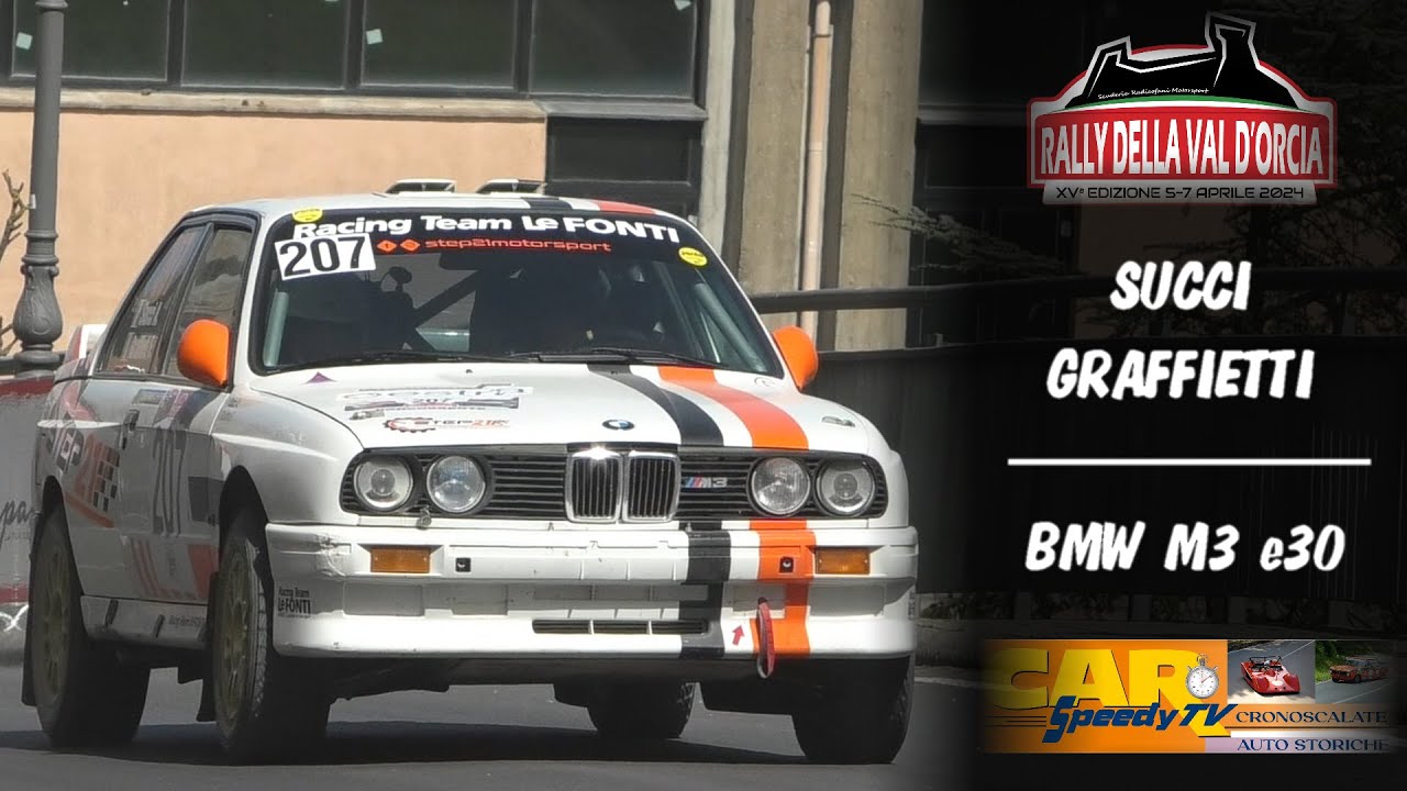 Rally Val D'Orcia 2024 || Andrea Succi-Fabio Graffietti || Bmw M3 e30 ...