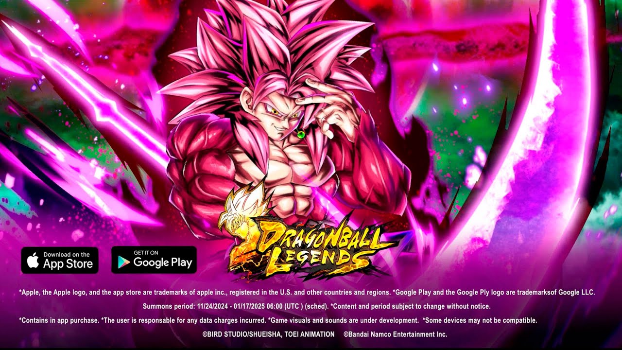 LEGENDS ORIGINAL "Super Saiyan 4 rose Goku Black" Teaser! - YouTube