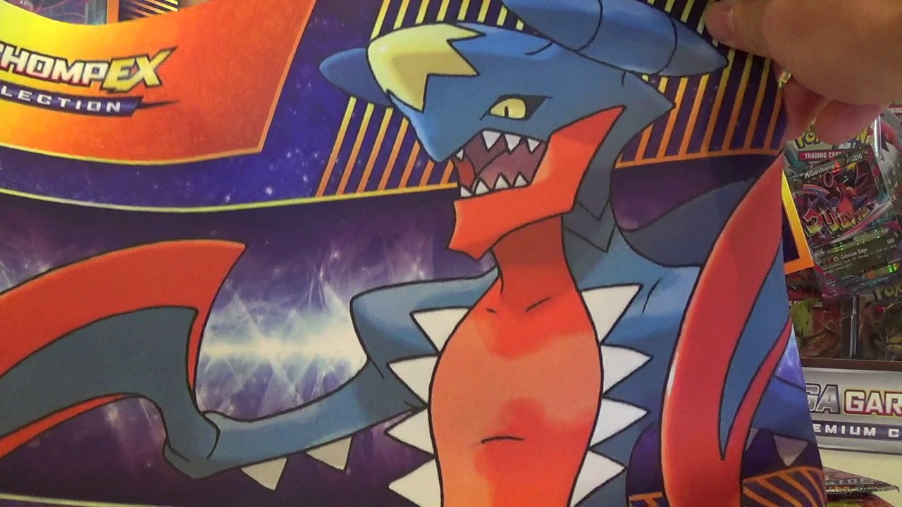 XY Mega Garchomp EX & Mega Salamence EX Box Opening! - YouTube