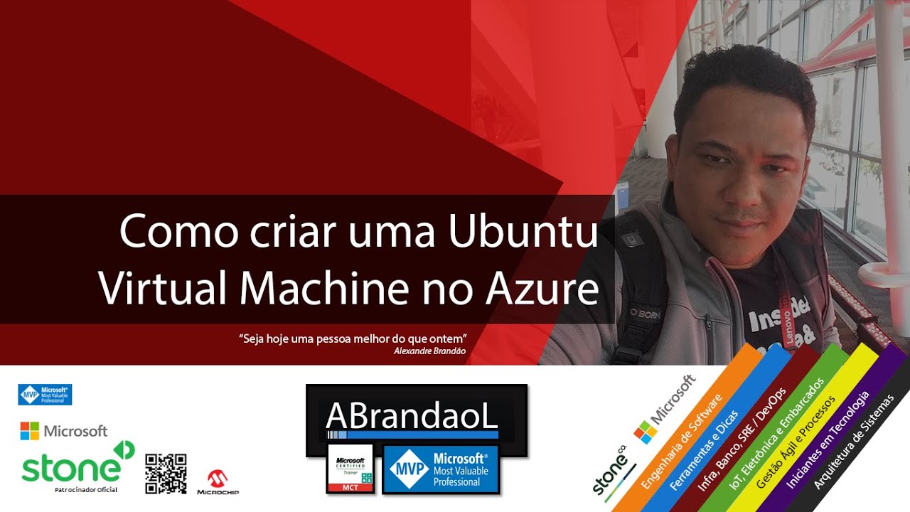 Como criar uma Ubuntu Virtual Machine no Azure - YouTube