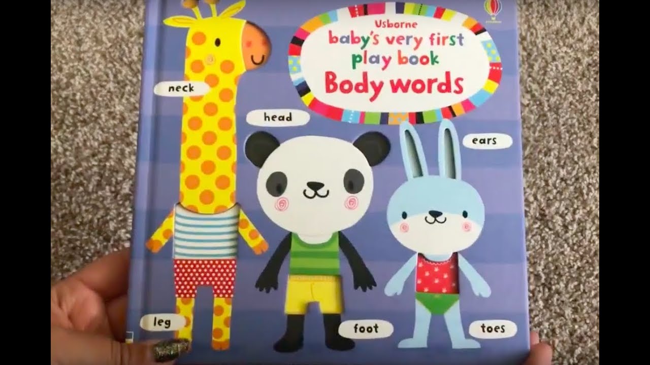 Baby’s Baby First Playbook Body Words 👫 NEW SUMMER 2018 RELEASE - YouTube