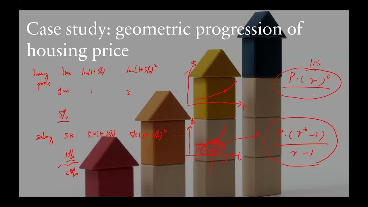 Additional topic 5: geometric progression and housing price analysis ...