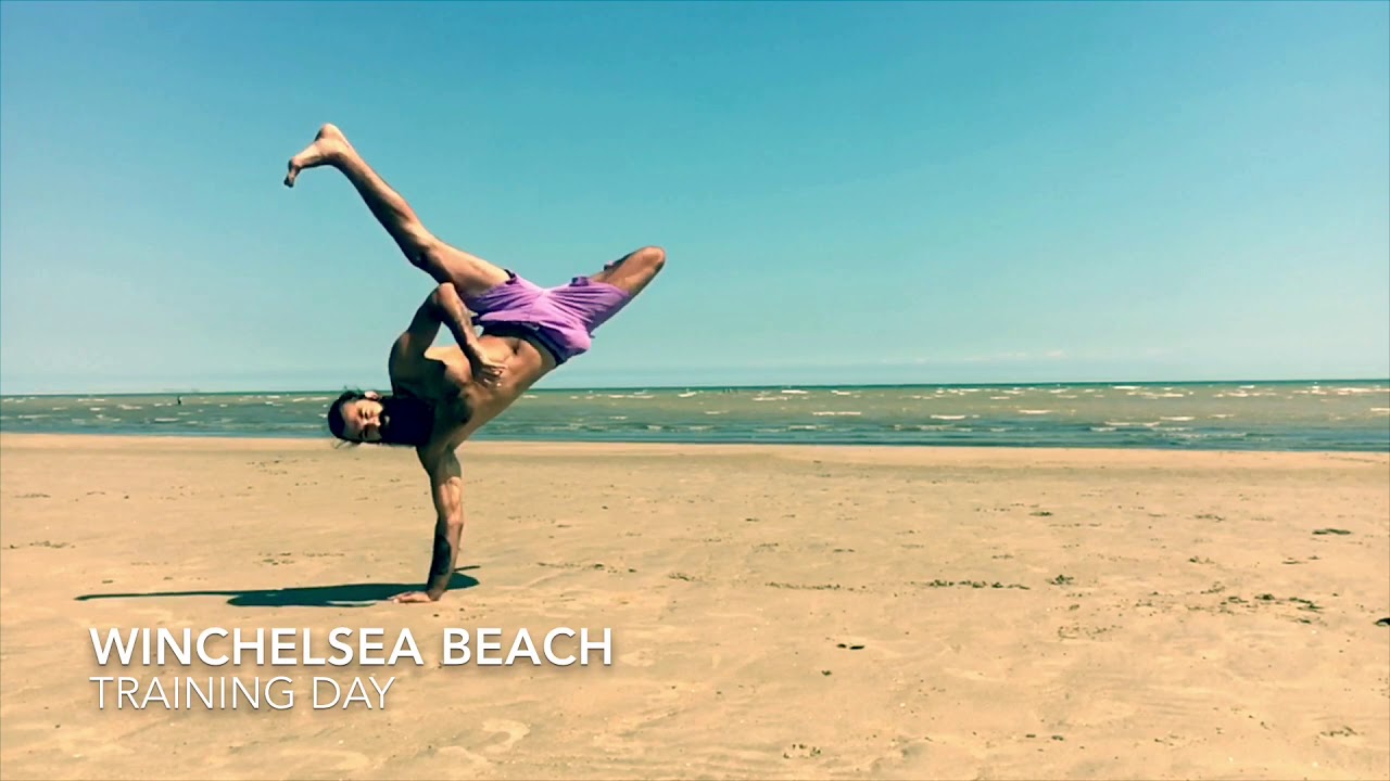 Beach training - YouTube