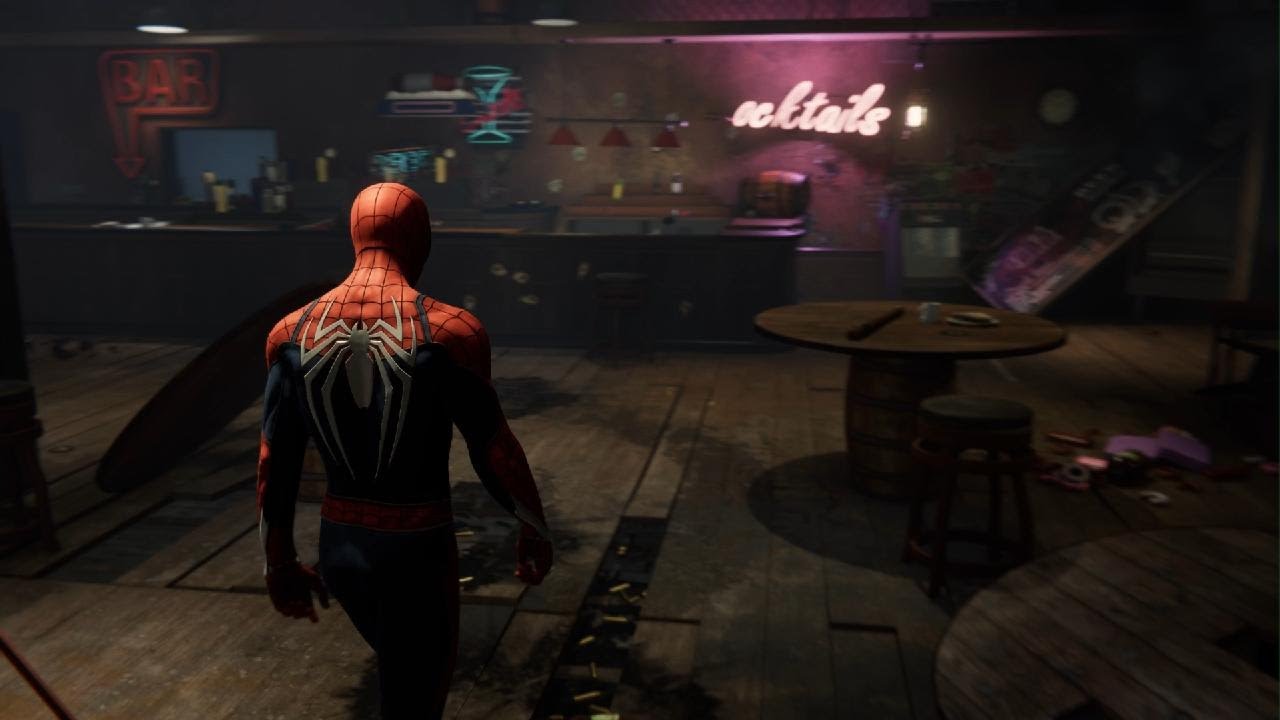Marvel's Spider-Man 2 Ps5 Attack in Bar - YouTube