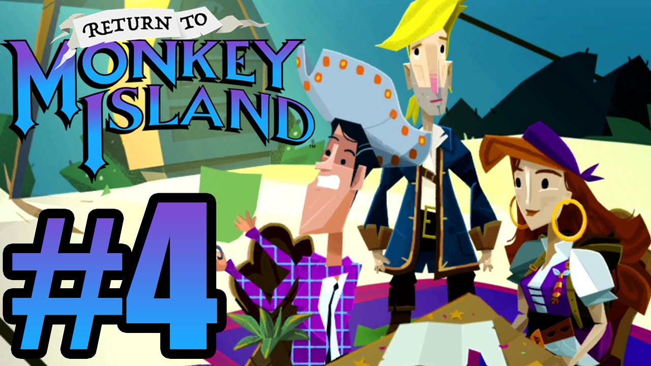 Return to Monkey Island Gameplay Walkthrough Part 4 - YouTube