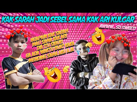 PRANK ON ARI KULGAR IN FRONT OF THE VIOLENT SARAH WKWK! + BAD BAD BAD SARAH!