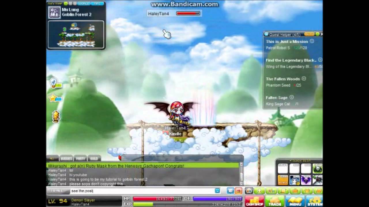 Maplestory How to get to goblin forest 2 tutorial (2012) - YouTube