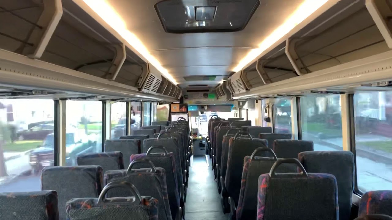 New Jersey Transit 2001-2003 MCI D4000 #7515 on board ride - YouTube