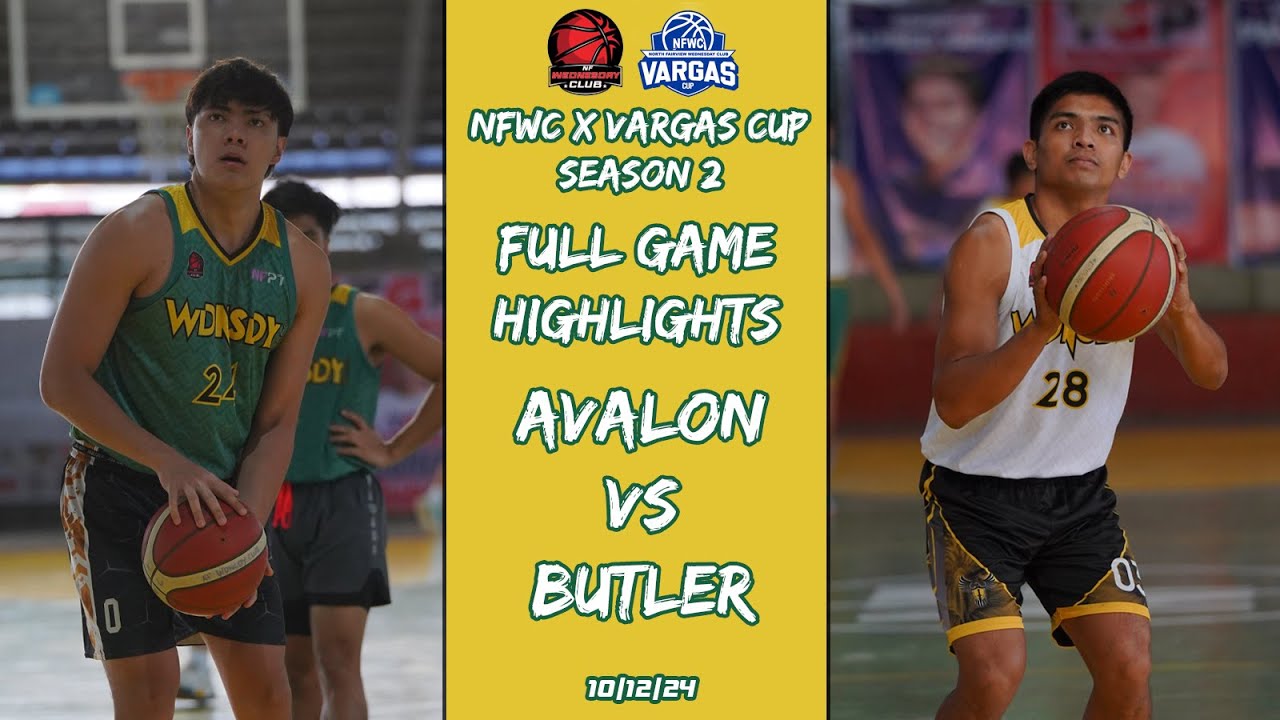 NFWC x VARGAS CUP SEASON 2 | AVALON v BUTLER | GAME HIGHLIGHTS ...