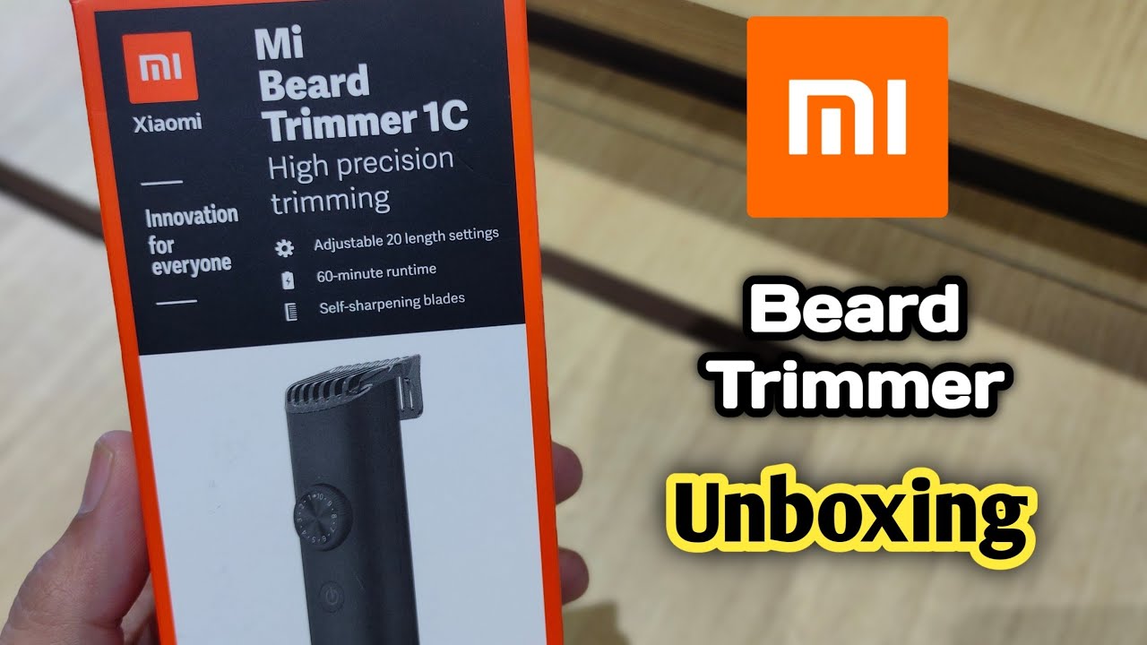 Mi Beard Trimmer | Unboxing | Just Rs 999 - YouTube