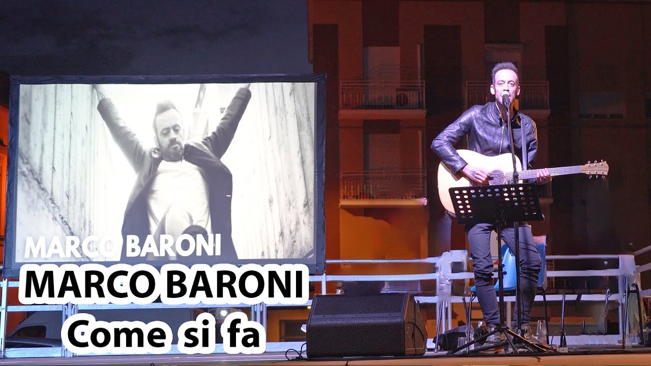 "Come si fa" di Marco Baroni. - YouTube