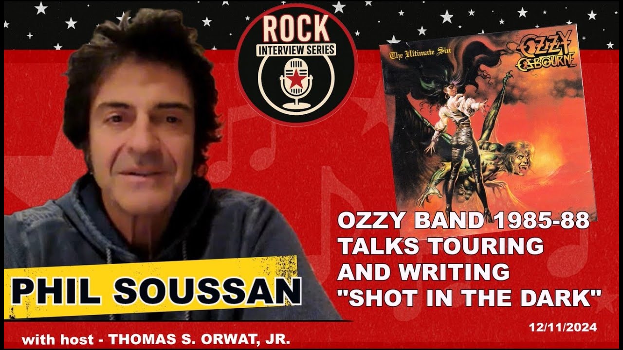 Phil Soussan bass player with OZZY 1985-88 talks about joining the band ...