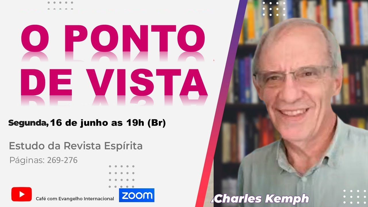 O PONTO DE VISTA: Estudo da Revista Espírita de 1862 com CHARLES KEMPF ...