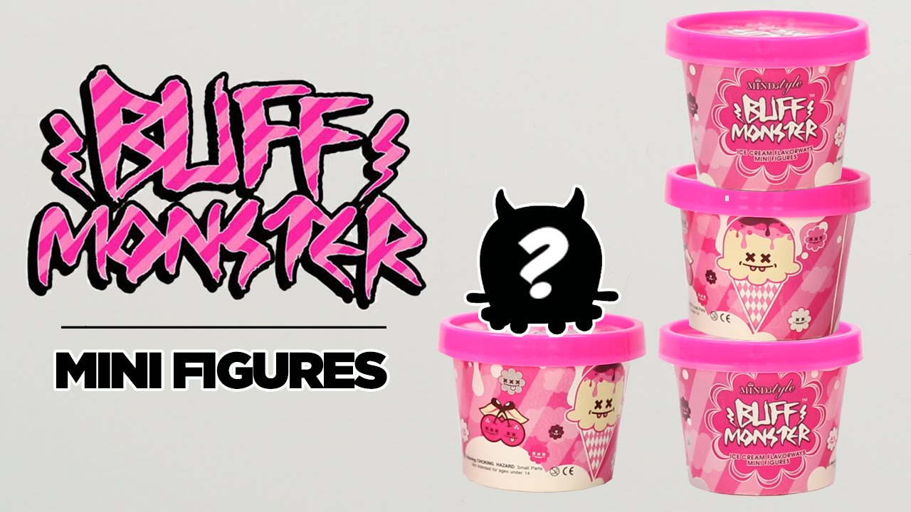 Buff Monster Ice Cream Flavorways Mini Figures! - YouTube