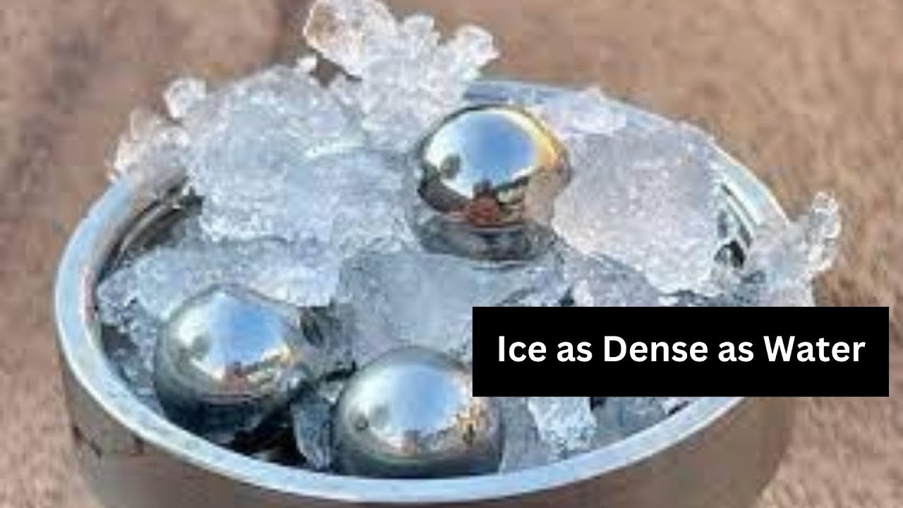 MDA (Medium-Density Amorphous Ice) | Ice as Dense as Water with ...